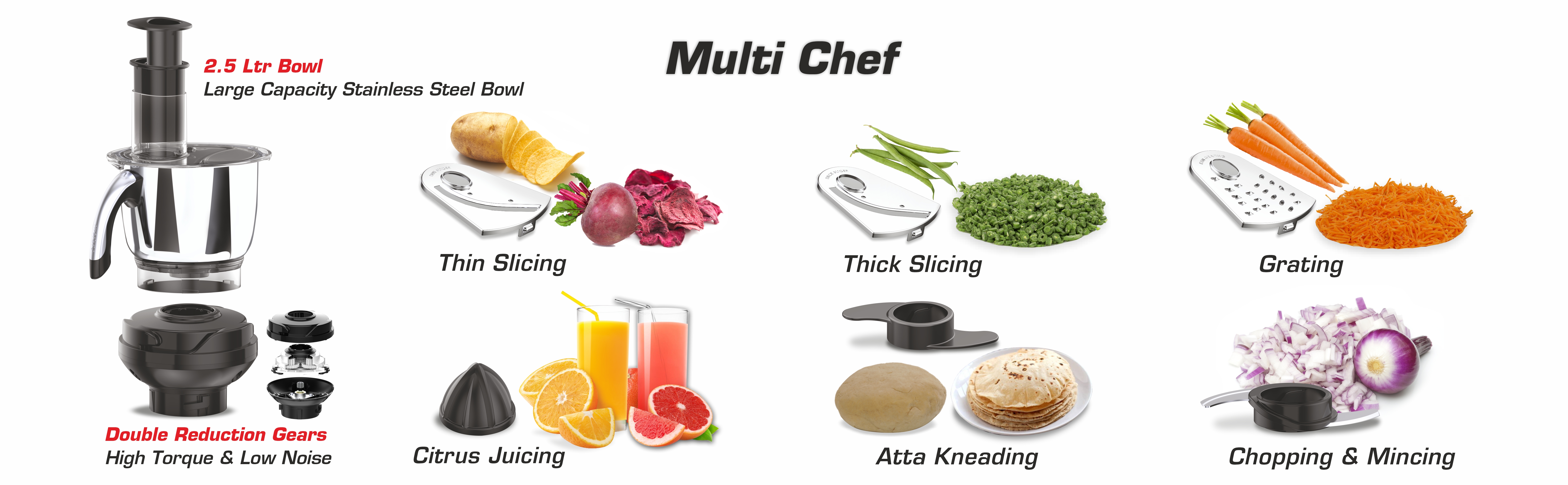 Best Multi-Chef Food Processor Online 2022 | Vidiem VSTAR ADC