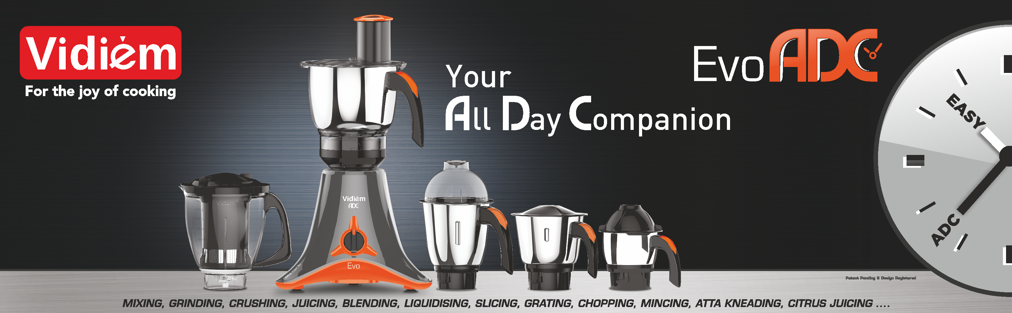 All In One Food Processor | Vidiem MultiChef EVO ADC 750W